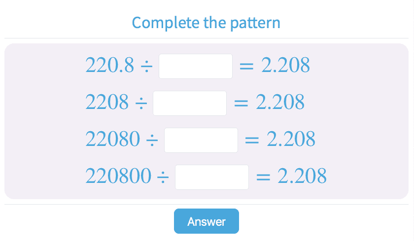 Grade 5 - Practice with Math Games